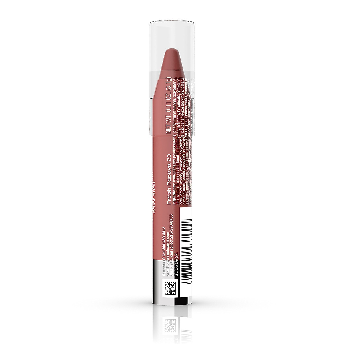 Neutrogena Moisturesmooth Color Stick, 20 Fresh Papaya, 011 Oz.