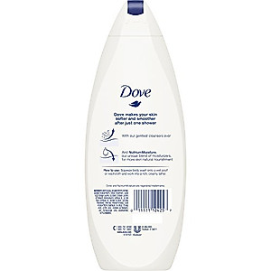 Dove Body Wash and Body Polish, Exfoliate and Deep Moisture 3 count