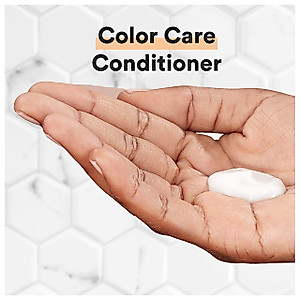 Suave Professionals Color Care Conditioner for Color-Treated and Frizzy Hair Keratin Infusion Hair Conditioner with 48-hour Frizz Control 28 oz, Pack of 4