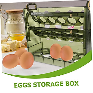 Garneck Storage Container Multi Grid Holder for Fridge Sturdy and Reusable Box