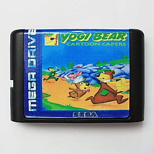 Aditi Yogi Bear 16 bit SEGA MD Game Card For Sega Mega Drive For Genesis