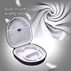LTGEM Hard Case for Anker Soundcore Life Q20 / Q30 / Q35 Hybrid Active Noise Cancelling Headphones-Protective Carrying Storage Bag