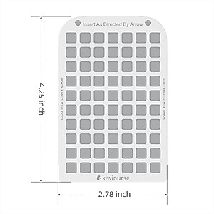 Kiwinurse Indoor Fly Trap Refill Glue Cards for UVLA1001 Indoor Fly Insect Trap - 10Pack, Single Sided Sticky