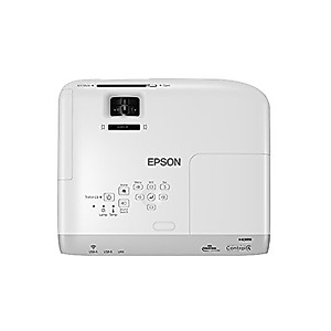 Epson PowerLite X39 LCD Projector - 4:3 - White, Gray