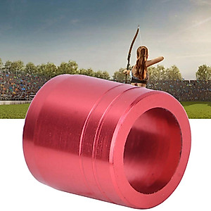 20PCS Archery Explosion-Proof Ring Bow and Arrow Accessories Set (Red 8mm)