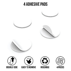 Open Signs, Business Hours Sign Kit - Bright Red and White Colors - 7.7 x 11.7 Inch - Includes 4 Double Sided Adhesive Pads and Black Number Sticker Set - Ideal Hours Of Operation Signs for Business, Store or Office