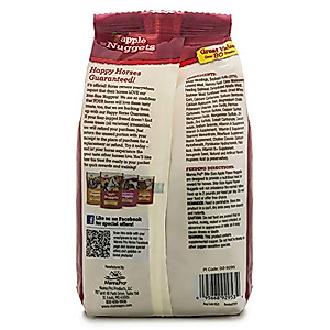 Manna Pro Apple Flavored Bite-Sized Nuggets Horse Treats, 1 lb
