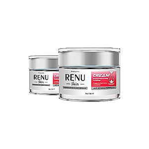 Amapola Renu Skin Cream - Renu Skin Skincare Cream (2 Pack, 4oz) 