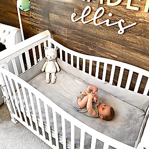 Dream On Me Violet 7-In-1 Convertible Life Style Crib In White, Greenguard Gold Certified, 4 Mattress Height Settings, Made Of Sustainable New Zealand Pinewood