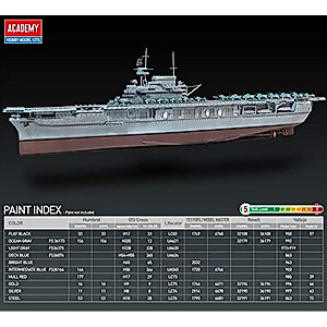 Academy USS Enterprise CV-6 Aircraft Carrier Battle of Midway Modeler's Edition Plastic Model Kits 1/700 Scale