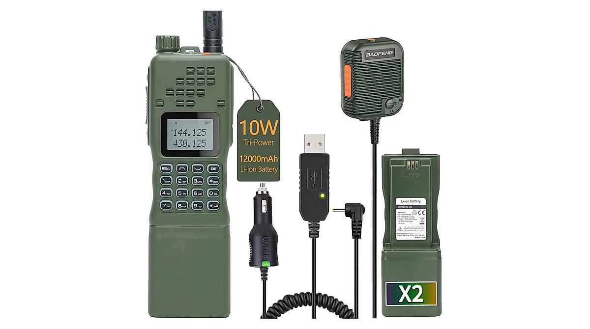 Baofeng AR-152 10W Ham Radio - Long Range Military-Grade Two Way Radio