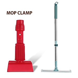 FOMIYES Mop Replacement Clip Plastic Commercial Mop Clip Detachable Mop Clamp Quickly Change Mop Handle Parts