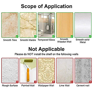 SMARTAKE 2 Pack Corner Shower Caddies 13-Piece Drawer Organizers - SUS304 Shower Caddies, Plastic Storage Organizer with Non-Slip Pads for Toilet, Dorm and Kitchen