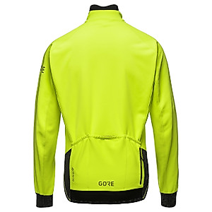 GORE WEAR Men's Thermo Cycling Jacket, C5, GORE-TEX INFINIUM, L, Neon Yellow