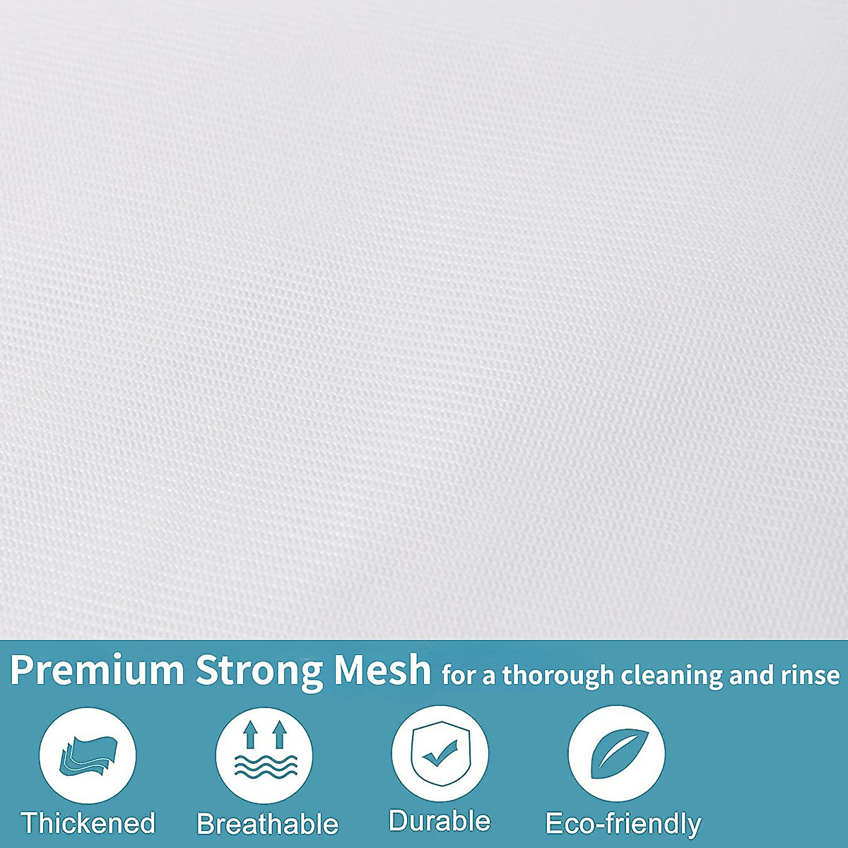 Delicates Mesh Laundry Bags, Mesh Laundry Bag for Delicates Washing Machine, Laundry Mesh Wash Bags for Blouse, Bra, Dress, T-shirt, Stocking, Underwear, Lingerie, Jeans - 3pcs SizeL