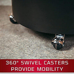 JET Cyclone Dust and Chip Separator with 20-Gallon Bin (717650) Black