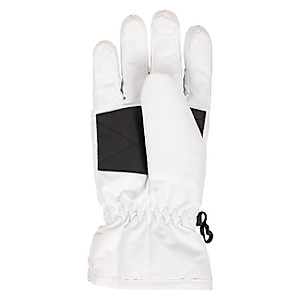 Mountain Warehouse Womens Ski Gloves - Snow Proof White Large