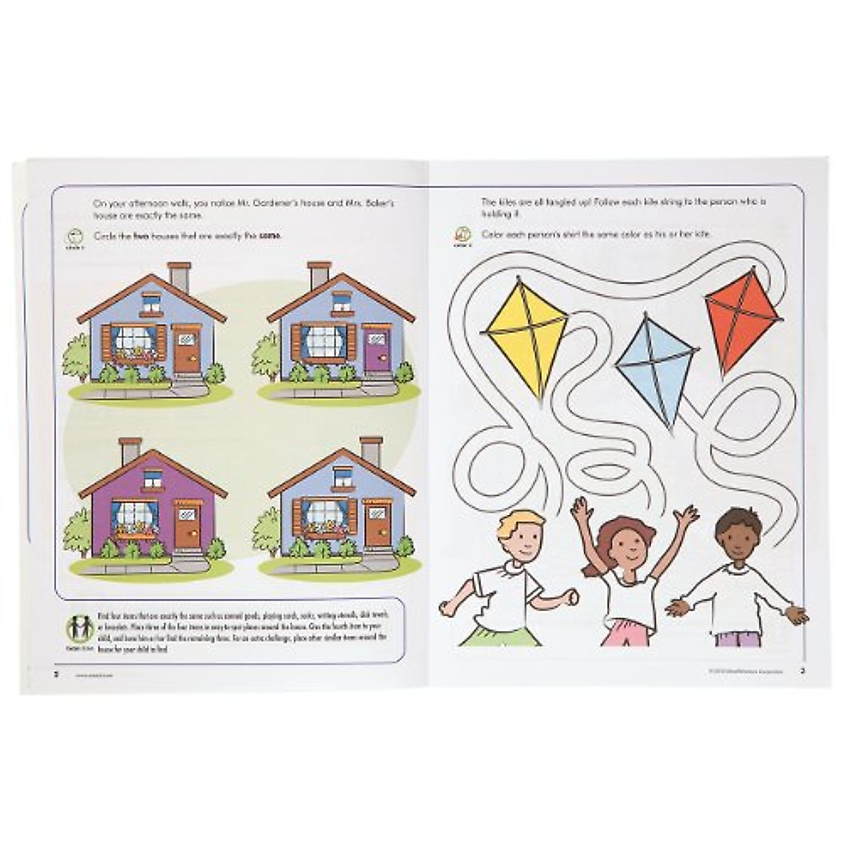 Mead Kindergarten Problem Solving Workbook, 10 x 8-Inches, 96 Pages (48026)
