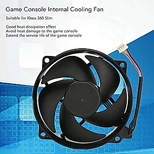 Internal Cooling Fan Replacement for 360 Slim, Excellent Heat Dissipation, Wear Resistant , Replacement Game Console Internal Cooler Fan