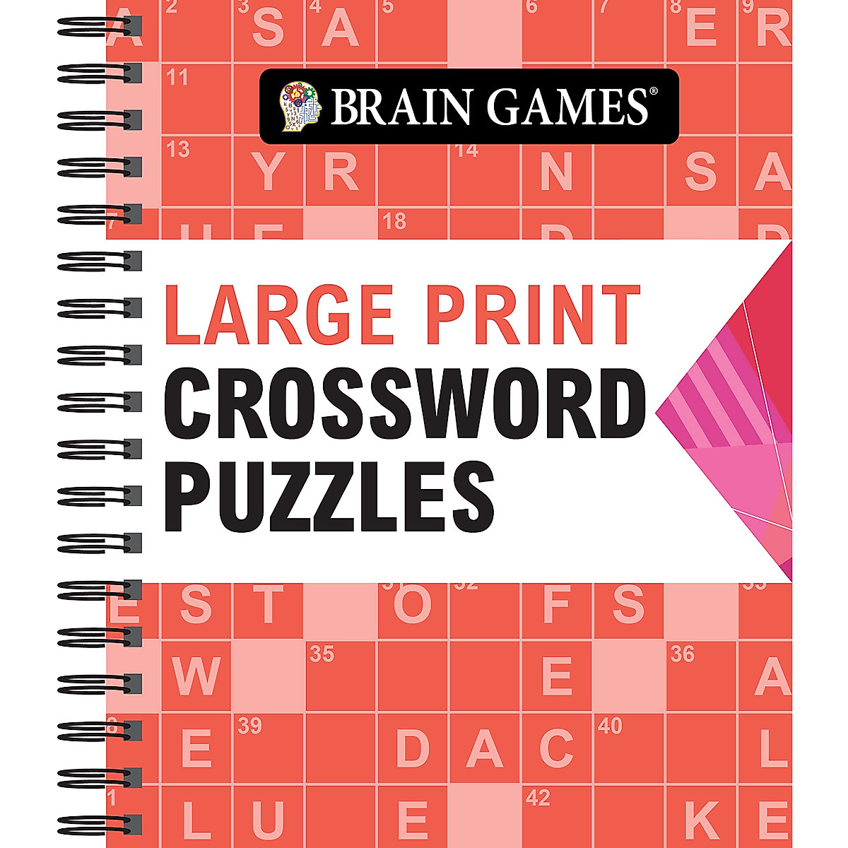 Brain Games - Large Print Crossword Puzzles (Arrow)