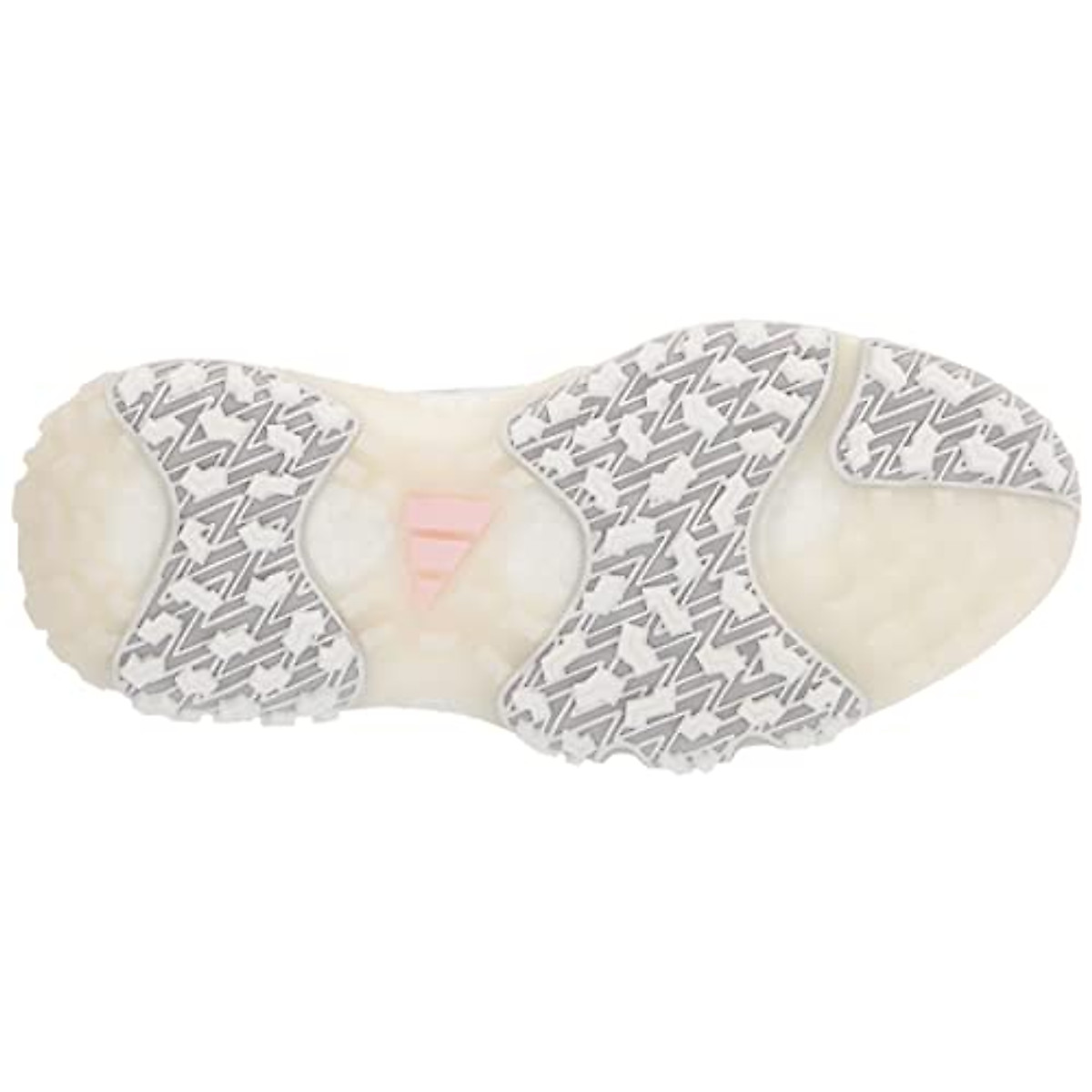 adidas Women's W CODECHAOS 22 Golf Shoe, FTWR White/Silver Met./Clear Pink, 8