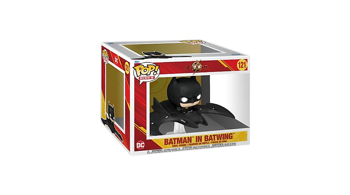 Funko Pop! Ride: DC Batman in Batwing - The Flash Deluxe Figure
