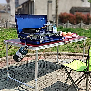 3 Burner Foldable Outdoor/Garden Propane Stove