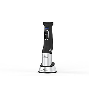 Emeril Everyday Blender & Beyond Immersion Hand Blender, Cordless with Charging Station, Whisk and Double Beater Included.