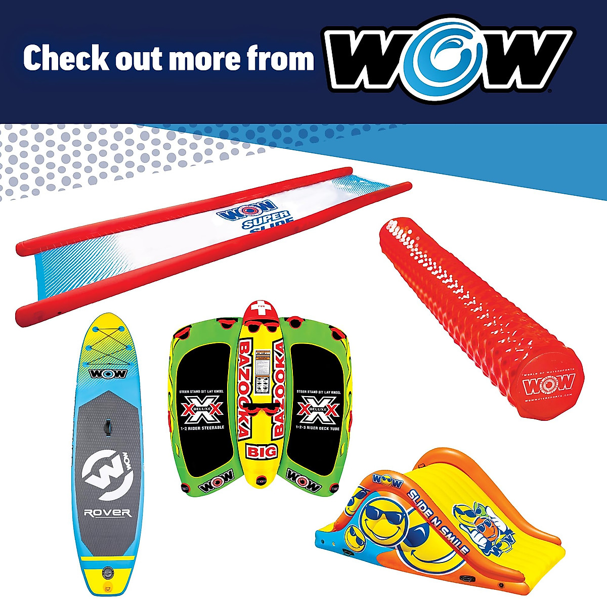 Wow Foam Dipped Seats, Lemon/Lime,Two Pack