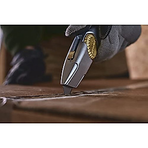 Stanley 2-10-122 Knife "Titan RB" with retractable blade, Silver