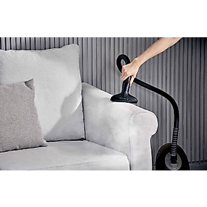 SALAV® GS18-DJ Standing Garment Steamer with Roll Wheels for Easy Movement, 1.8L Water Tank for 1 Hour Continuous Steaming, Adjustable Pole for Storage, Includes Descaler Packet, 1500 watts