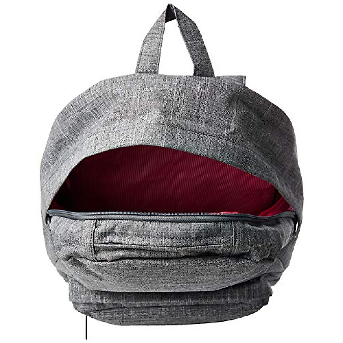 Herschel Pop Quiz Backpack, Raven Crosshatch/Black, Classic 22L