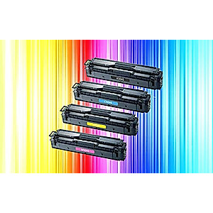 4Benefit (BCYM) Compatible Toner Cartridge Replacement for Samsung 504S CLT-504S for C1810W C1860FW CLP-415NW CLP-470 CLP-475 CLX-4195 CLX-4195FN 4195FW Printer