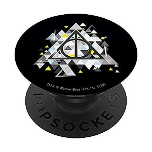Harry Potter Geometrical Deathly Hallows PopSockets Swappable PopGrip