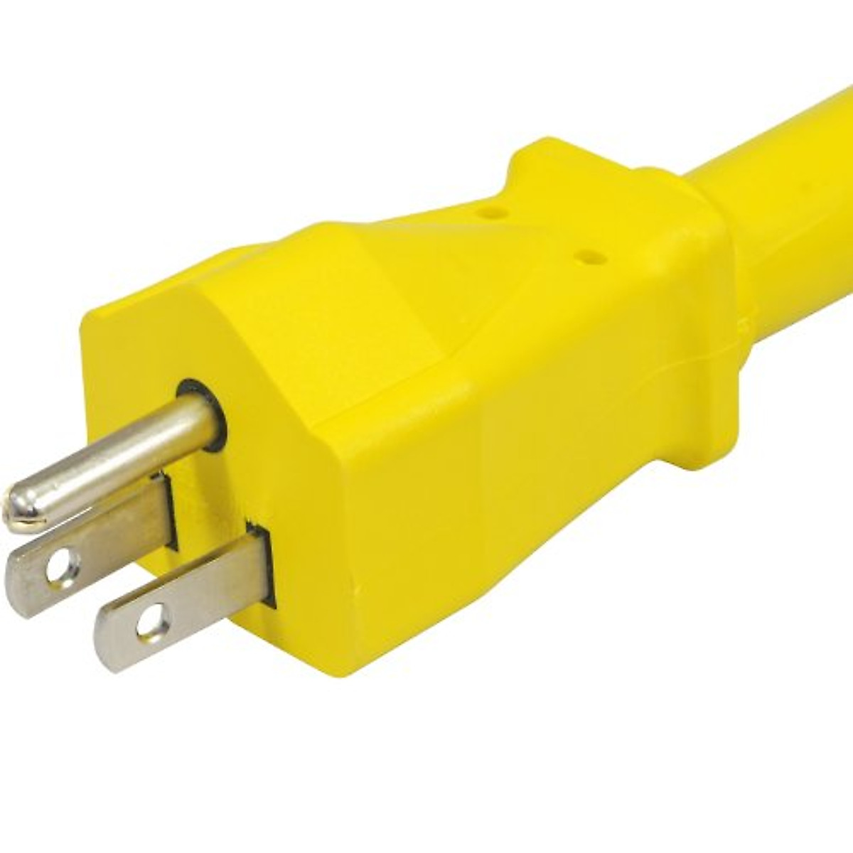 Conntek 14222 RV 1.5-Foot Pigtail Adapter Power Cord 15 Amp Male Plug To 50 Amp 125/250 Volt Locking Female Connector , Yellow