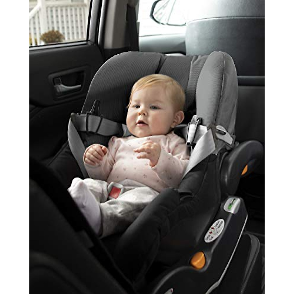 Skip Hop Car Seat Harness Magentic Clips, Charcoal