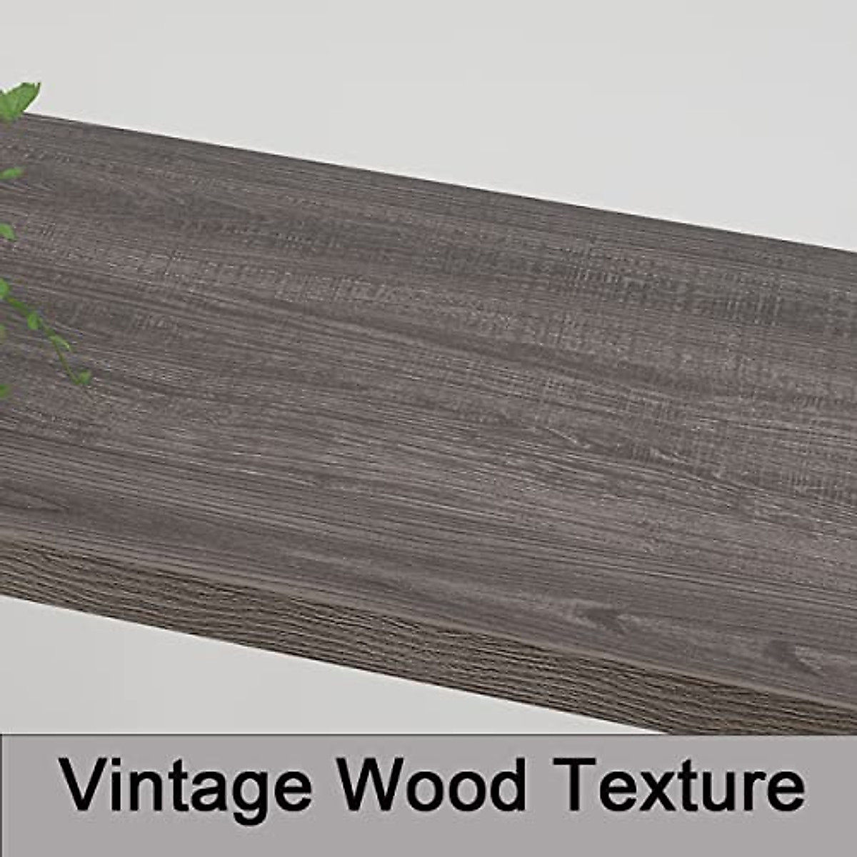 HSH Industrial Tall Bookshelf, Large Vertical Wood and Metal 6 Tier Book Shelf, Open 6 Shelf Bookcase for Bedroom Living Room Office, Vintage Display Storage Bookshelves and Bookcases, Dark Gray Oak