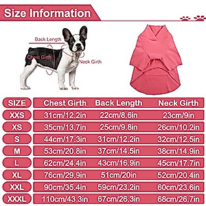 Dora Bridal Dog Fleece Sweater-Pullover Dog Fleece Vest with Harness Hole-Solid Fleece Dog Pajamas-Spring Dog Fleece Clothes-Stretchy Fleece Dog Sweater for Small Medium Dogs-Rose Red-XS