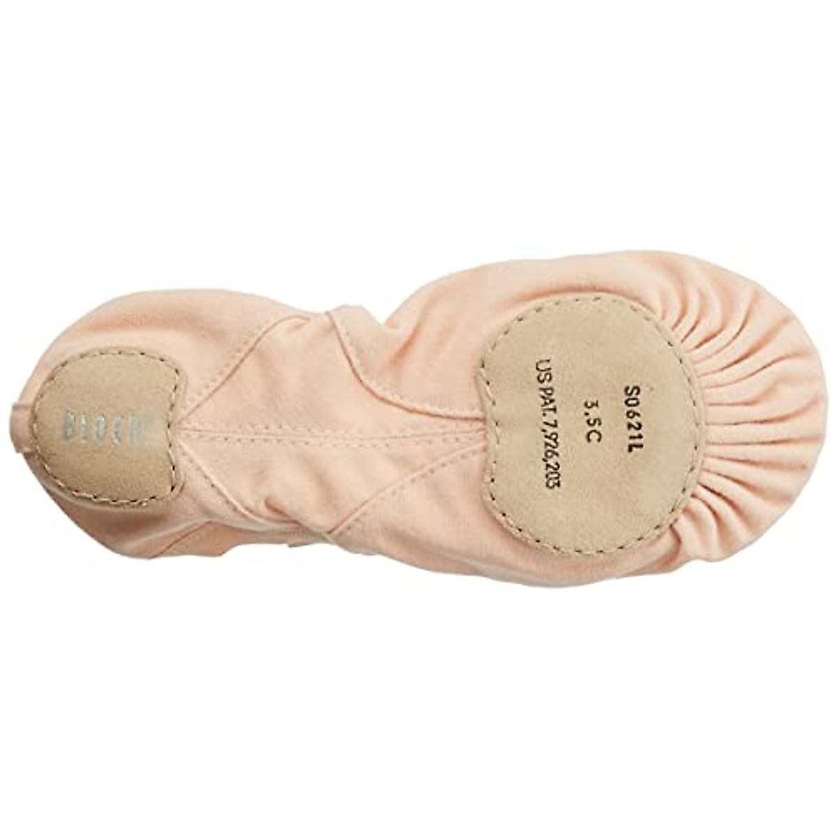 Bloch Women's Pro Elastic, Pink, 2 Medium