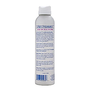 Chris Christensen Ice on Ice Ultra Conditioning Dematting Spray, Dog Conditioner, Groom Like a Professional, Lightweight Formula, Dematts & Detangles, Conditions & Protects, Made in The USA, 8oz
