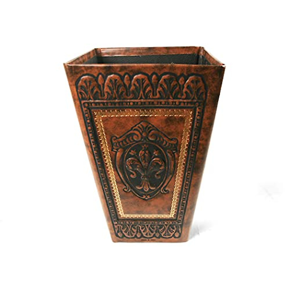 LEATHERKIND Storia Waste Paper Basket, Handmade