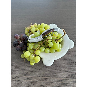 Laguiole En Aubrac Sommelier Waiter's Corkscrew, Grapevine Wood Handle, Wine Opener With Foil Cutter & Bottle Opener, Stainless Steel Brushed Bolsters