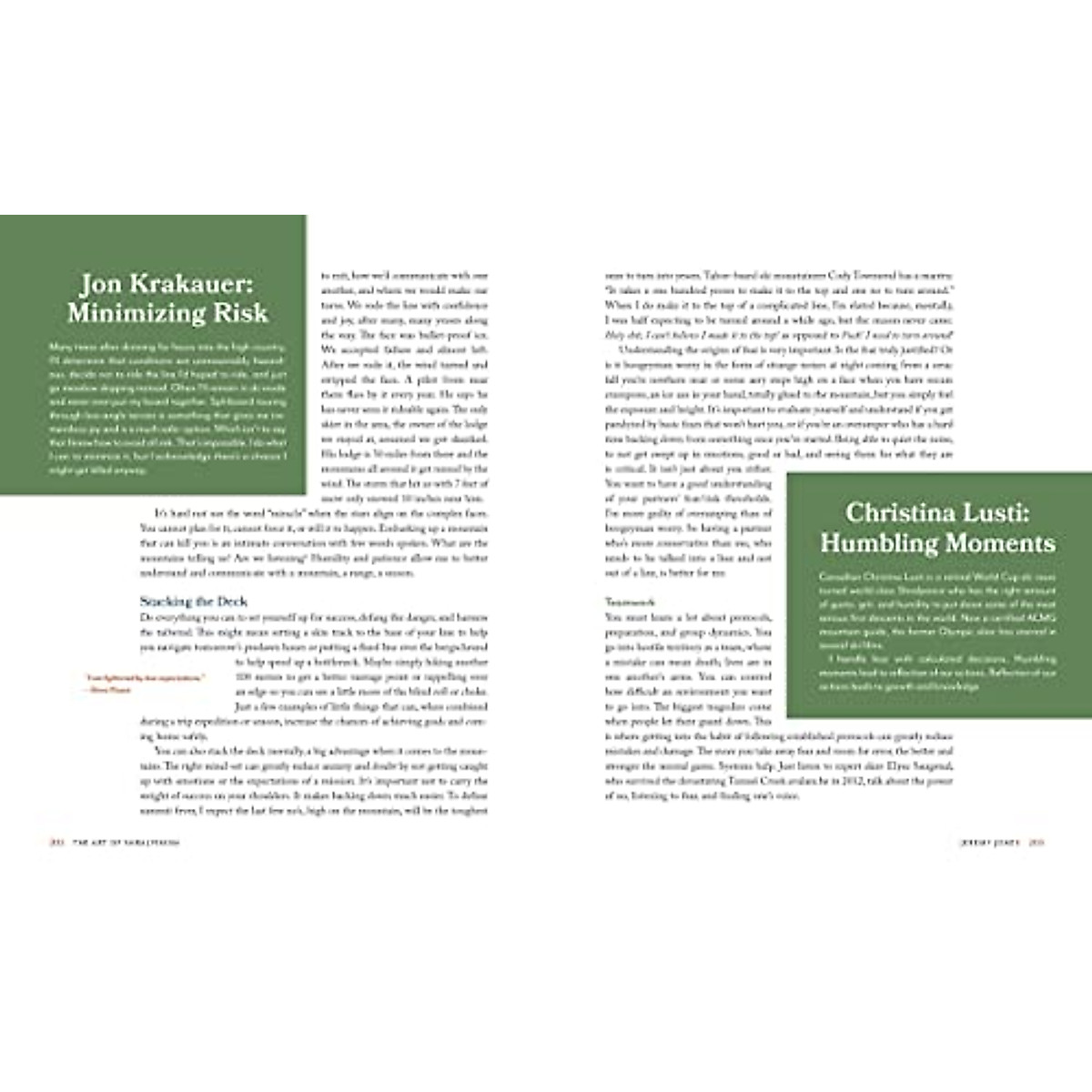 The Art of Shralpinism: Lessons from the Mountains