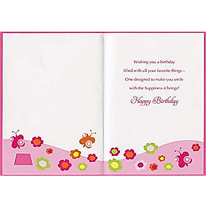 Designer Greetings Shoe, Purse, Gift and Heart Die Cut Windows Birthday Card for Daughter-in-Law