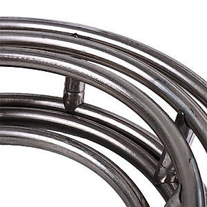 Leadigol Wok Ring,Stainless Steel Wok Rack,Wok Ring for Gas Stove Rack,Reversible Size Wok Support Ring Pot Mats Wok accessories