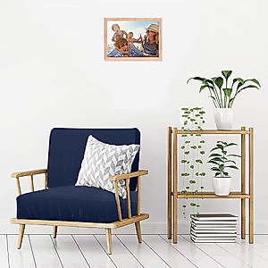 LiveGo Patio Sofa Cushion Cover Outdoor Waterproof Cushion Cover Replacement Patio Furniture Cushions Couch Slipcovers Chair Seat Cover Soft Flexibility Protector (2, Navy Blue)