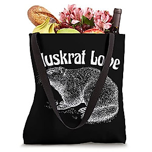 Muskrat Love Cute and Funny Unusual Family Pet Tote Bag