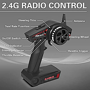 VOLANTEXRC RC Boat 20MPH Fast RC Boat for Adults 2.4Ghz Remote Control Boat for Pools and Lake with 2 Rechargeable Batteries Toys Gifts for Boys Girls Green