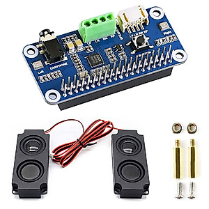 MOOKEENONE WM8960 Stereo Audio HAT Card Board 8Ω Speaker Kit for Raspberry Pi 40 PIN GPIO