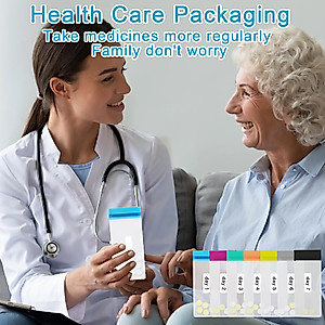 24pcs Protein Powder Travel Container Set, Reusable Powder Supplement Container To Go-14 Single Dose Bags, 2pc Large Travel Containers Zip Up Bags, 5pcs Label Stickers, 2pcs Funnels and Drying Rack